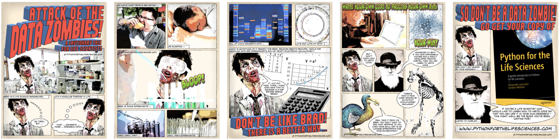 Python for the Life Sciences – A gentle introduction to Python for life scientists